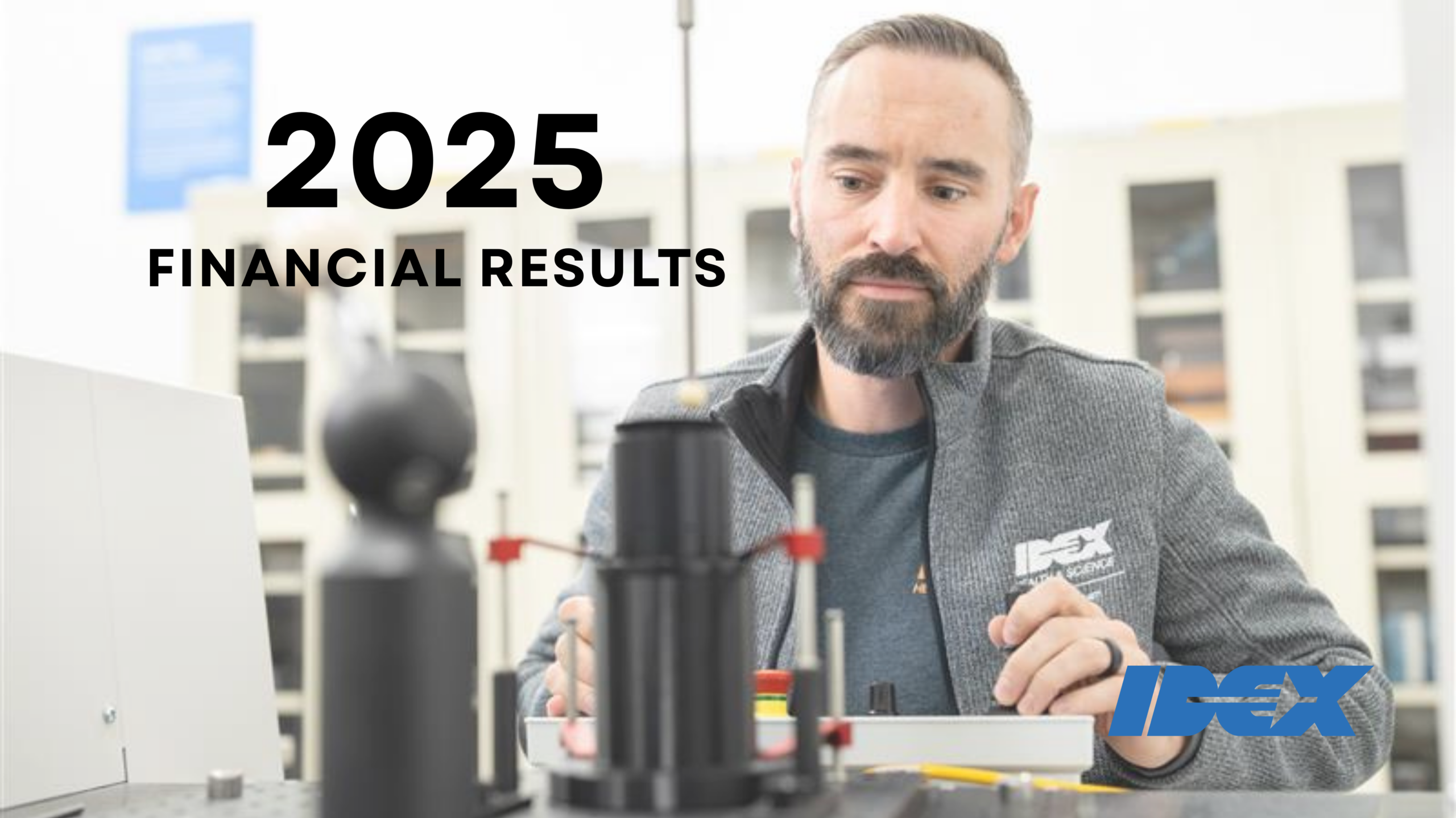 IDEX REPORTS FOURTH QUARTER AND FULL YEAR 2025 RESULTS - IDEX Corporation